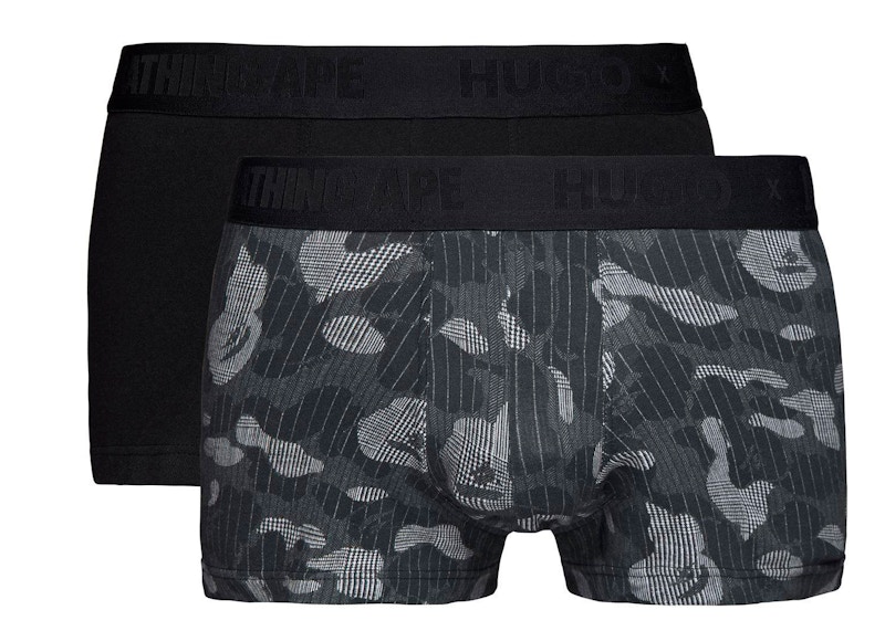 BAPE x Hugo Brother Trunk (Pack of 2) Black Men's - SS22 - US