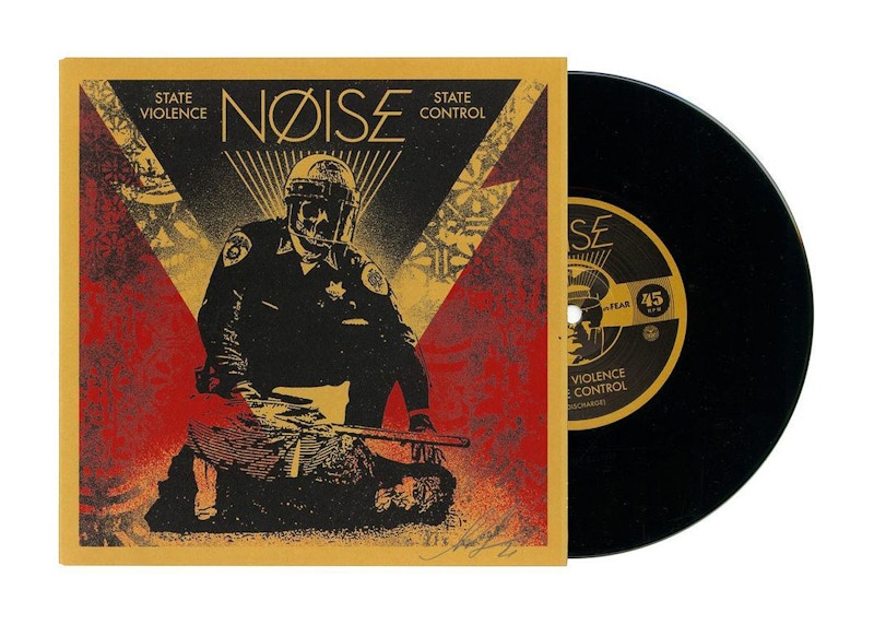 NØISE State Violence State Control 7-inch Vinyl (Signed by Shepard ...