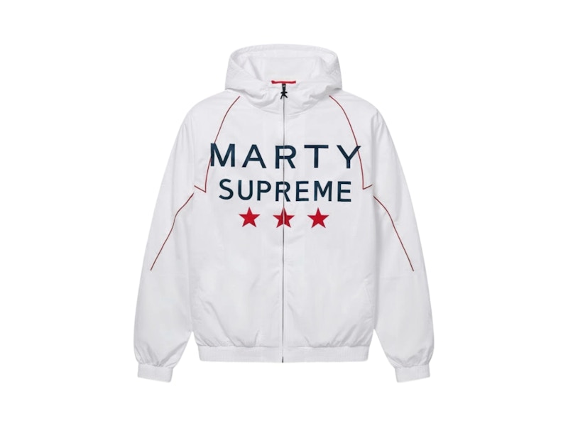 NAHMIAS x Marty Supreme A24 Classic Warm Up Jacket White Men's - US