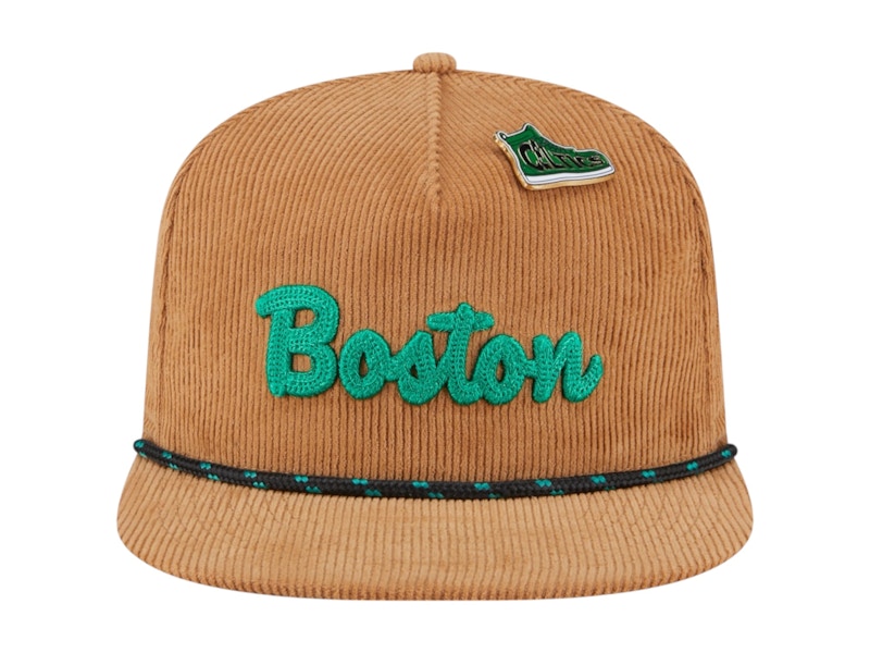 NBA Boston Celtics New Era Victory Grove Corduroy Sneaker Pin Golfer ...