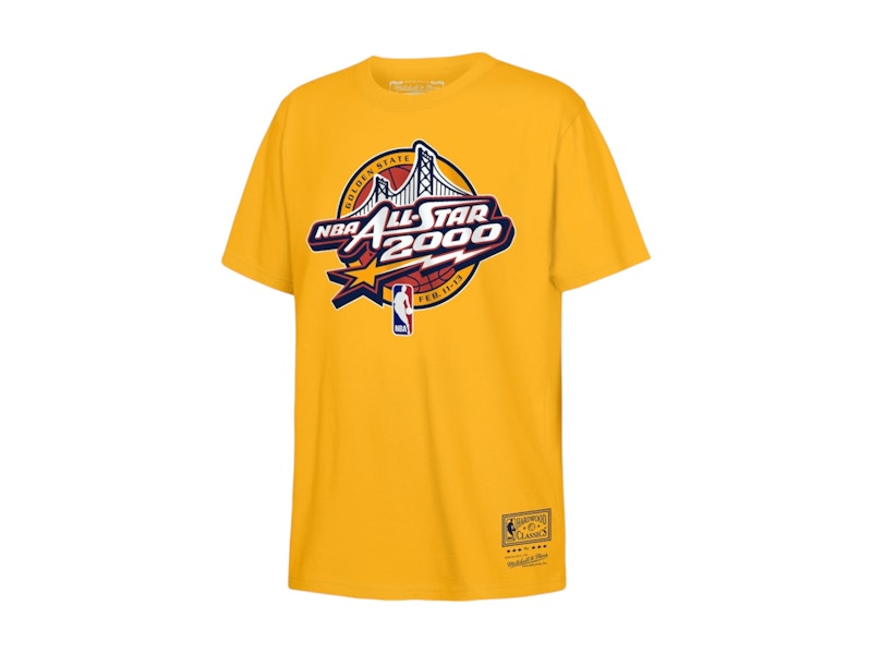 NBA Gold 2000 All-Star Game Circle Logo T-shirt Gold - SS25 - US