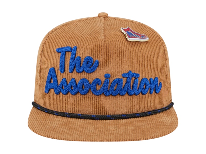 NBA Logo Gear New Era Victory Grove Corduroy Sneaker Pin Golfer ...