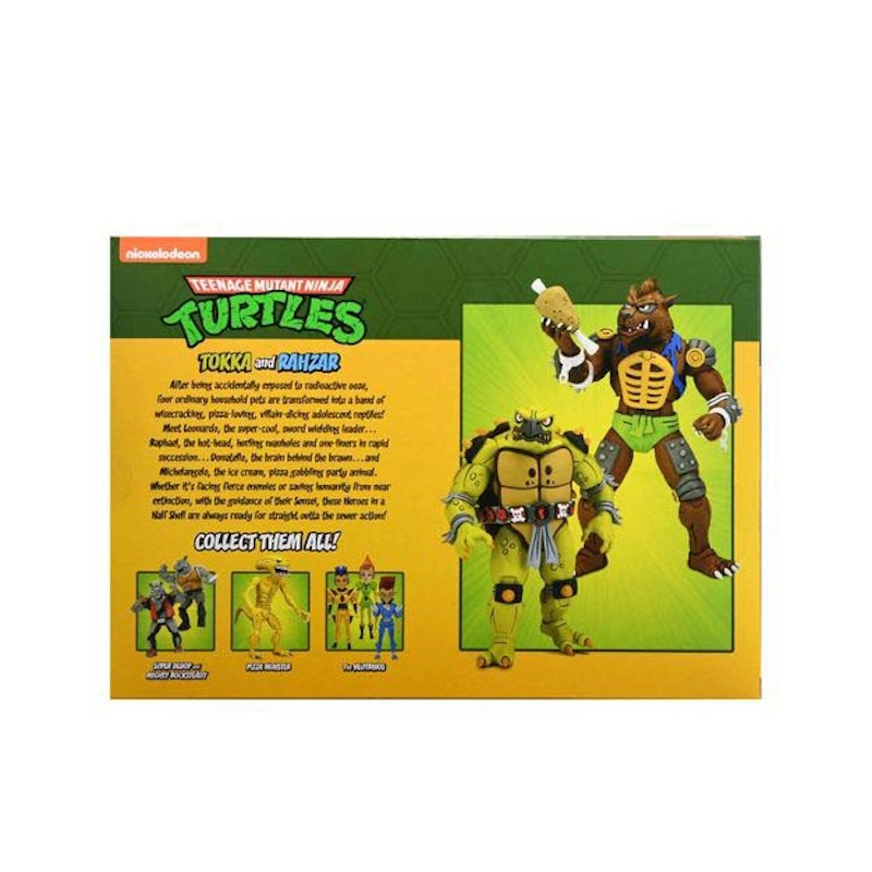NECA Teenage Mutant Ninja Turtles (Cartoon) Tokka & Rahzar Action ...