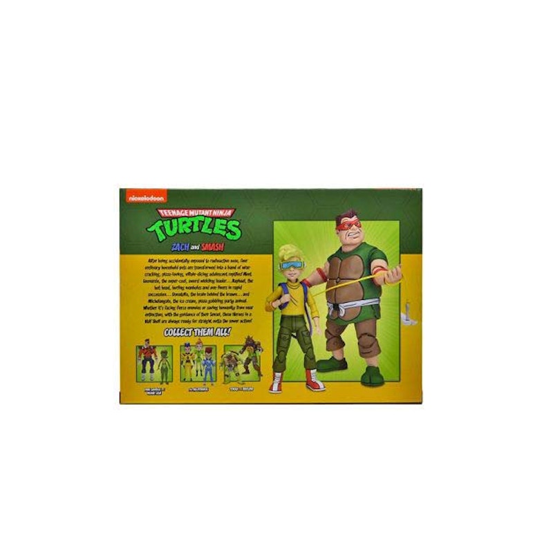 NECA Teenage Mutant Ninja Turtles (Cartoon) Zach & Smash Action Figure ...