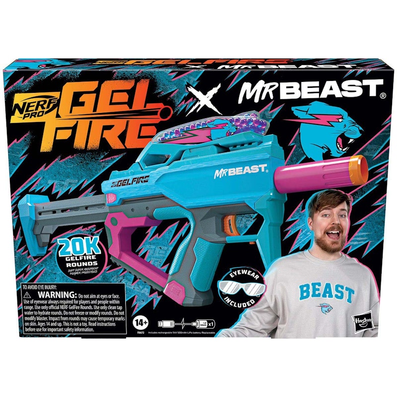NERF Pro Gelfire x MrBeast Full-Auto Blaster - KR