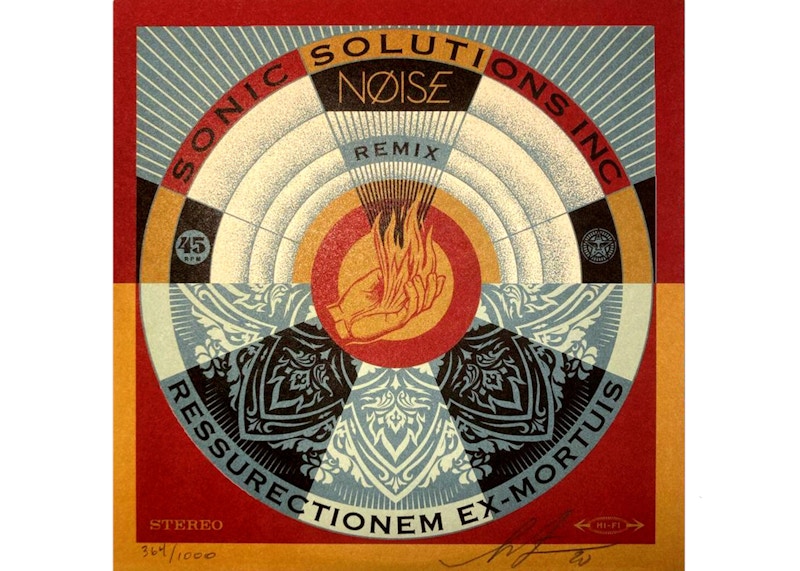 Shepard Fairey Noise Sonic Solutions Inc. Resurrectionem Ex-Mortuis ...
