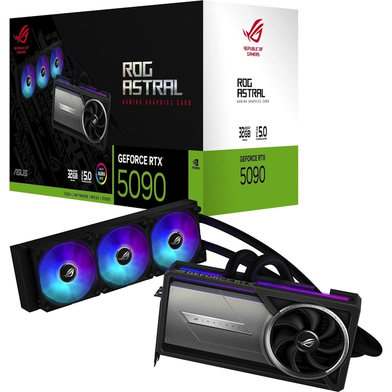 NVIDIA ASUS GeForce RTX 5090 ROG ASTRAL LC GAMING 90YV0LW3-M0NA00 - US