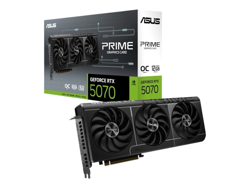 NVIDIA ASUS PRIME GeForce RTX 5070 12GB OC Edition 90YV0M10-M0NA00 - US