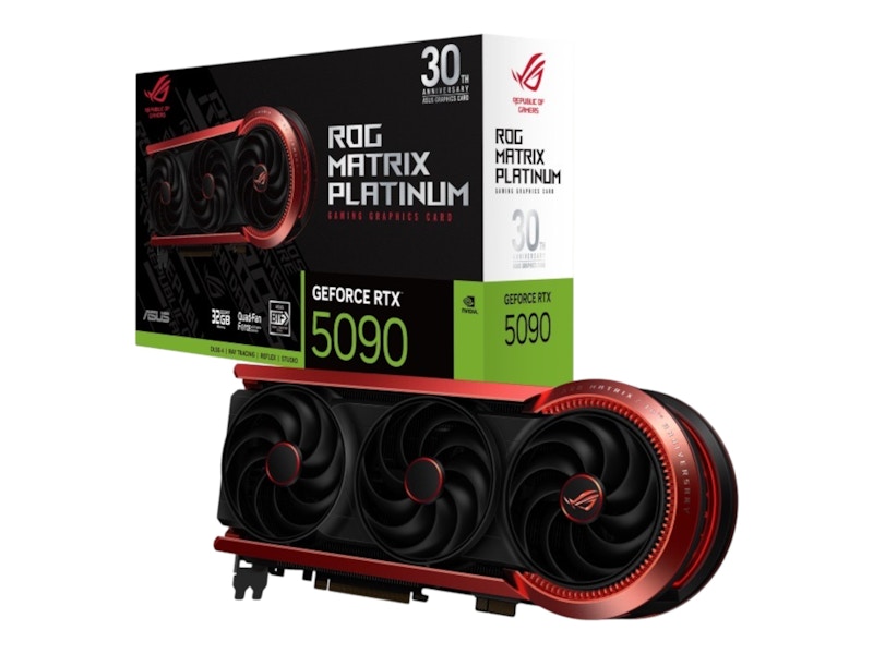 NVIDIA ASUS ROG Matrix Platinum GeForce RTX 5090 32GB 30th Anniversary ...