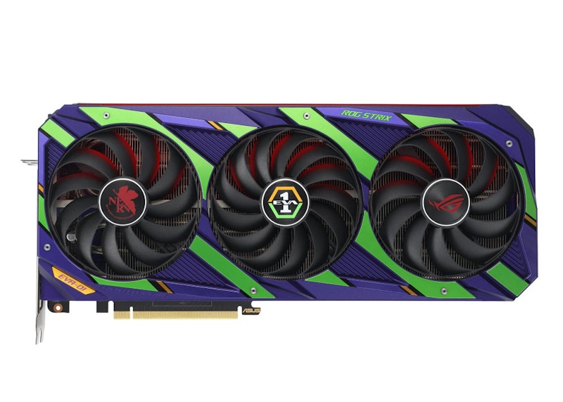 NVIDIA ASUS ROG Strix GeForce RTX 3080 12G OC Evangelion Edition ...