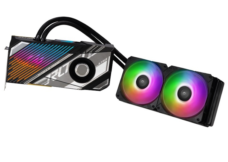 NVIDIA ASUS ROG Strix LC GeForce RTX 4090 24GB OC Graphics Card rog ...