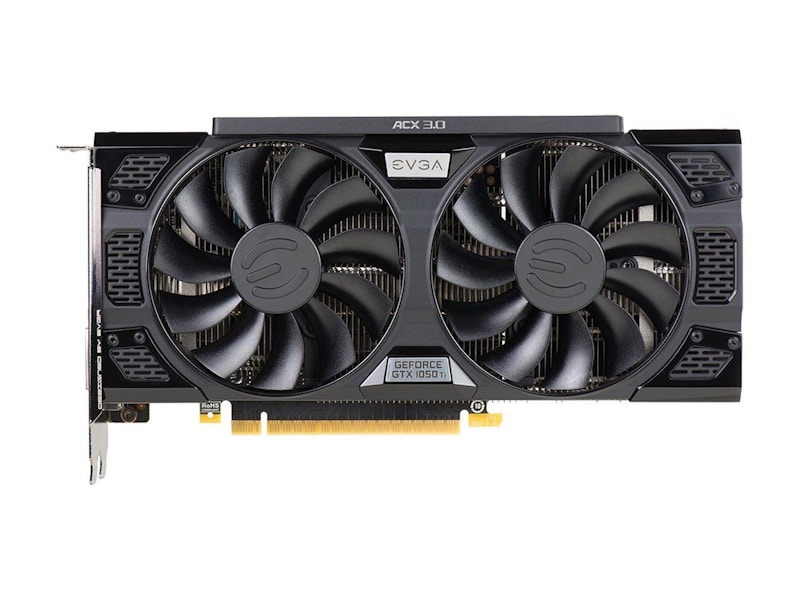 NVIDIA EVGA GeForce GTX 1050 Ti Double Fan Graphic Card (04G-P4-6255-KR)
