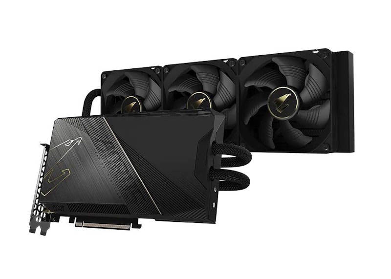 NVIDIA GIGABYTE AORUS GeForce RTX 4090 XTREME WATERFORCE 24G Graphics ...