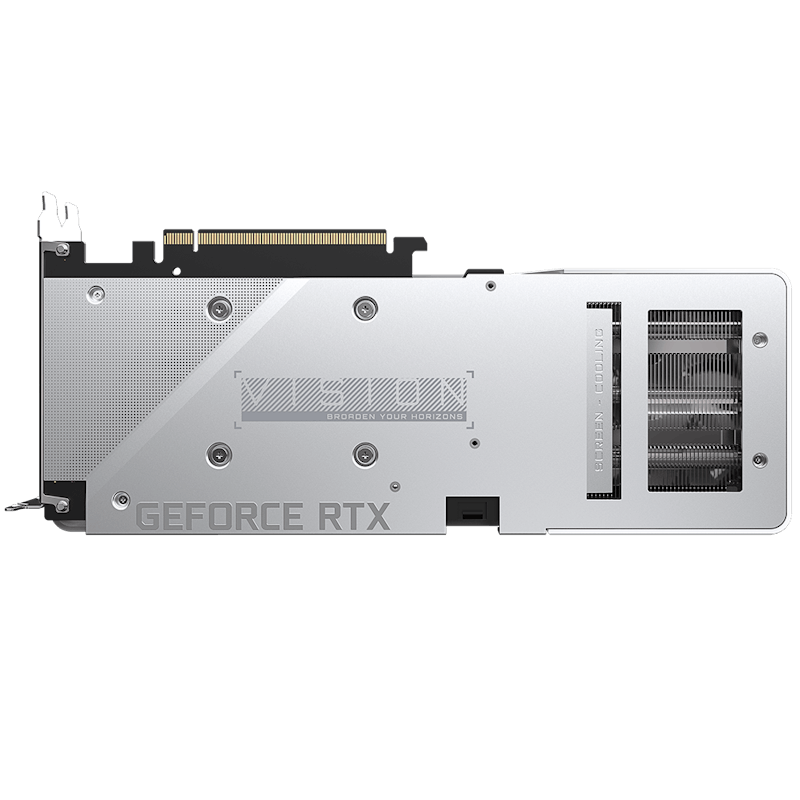 NVIDIA GIGABYTE GeForce RTX 3060 VISION (rev. 2.0) 12G OC LHR Graphics ...