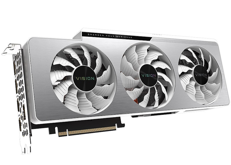NVIDIA GIGABYTE GeForce RTX 3090 VISION OC 24G Graphics Card (GV ...