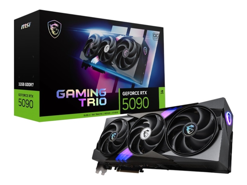 NVIDIA MSI GeForce RTX 5090 32GB GAMING TRIO OC Graphics Card - US