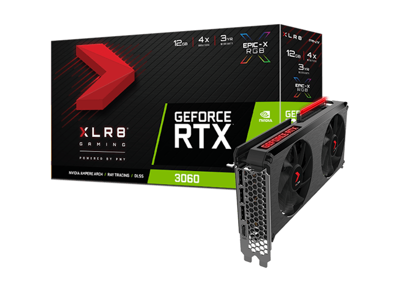 NVIDIA PNY GeForce RTX 3060 12G REVEL EPIC-X Graphics Card ...