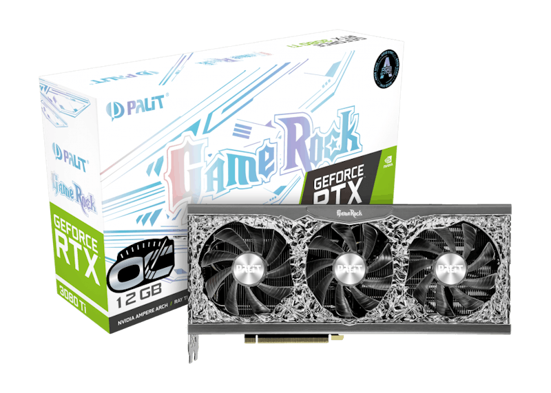 NVIDIA Palit GeForce RTX 3080 Ti GameRock 12G OC Graphics Card ...