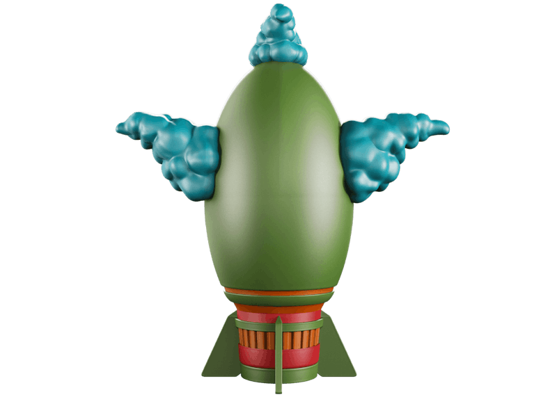 Nathan Cleary Mighty Jaxx Interkrustinental Ballistic Missile Figure - US