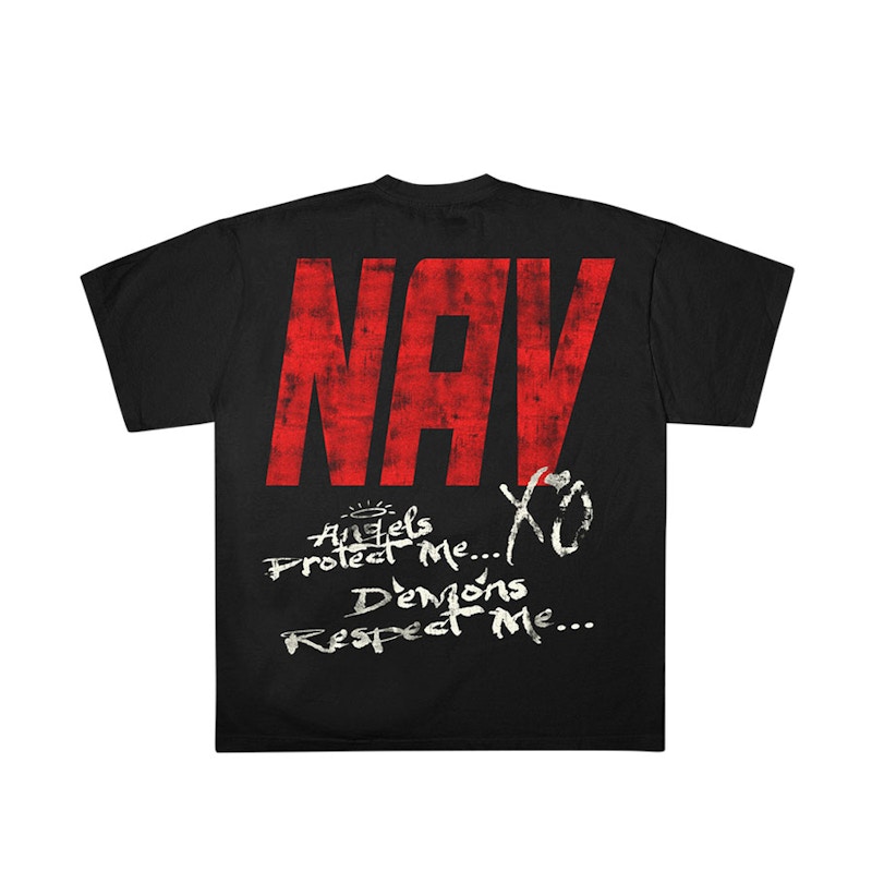 Nav x Itami DPBA Angels T-shirt Black Men's - US