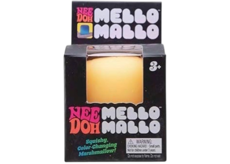 NeeDoh Mello Mallo Squishy Fidget Toy Yellow - US