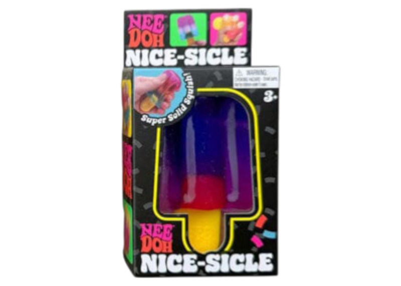 NeeDoh Nice-sicle Popsicle Squishy Fidget Toy Mullticolor - US