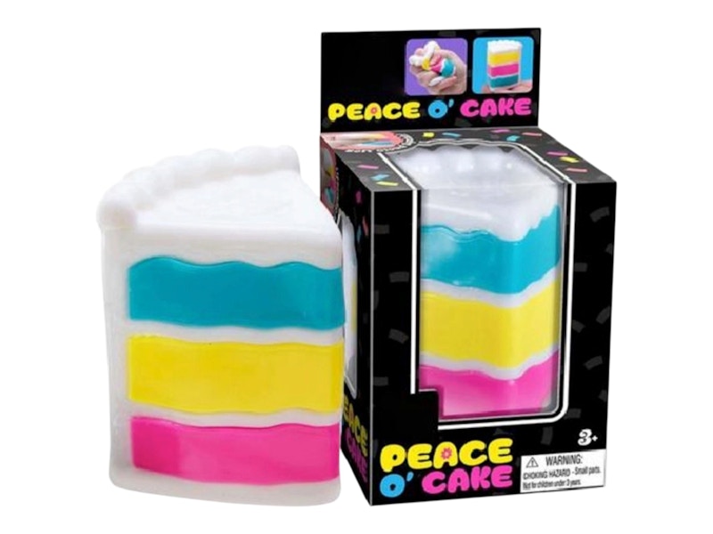 NeeDoh Peace O’ Cake Squishy Fidget Toy - US