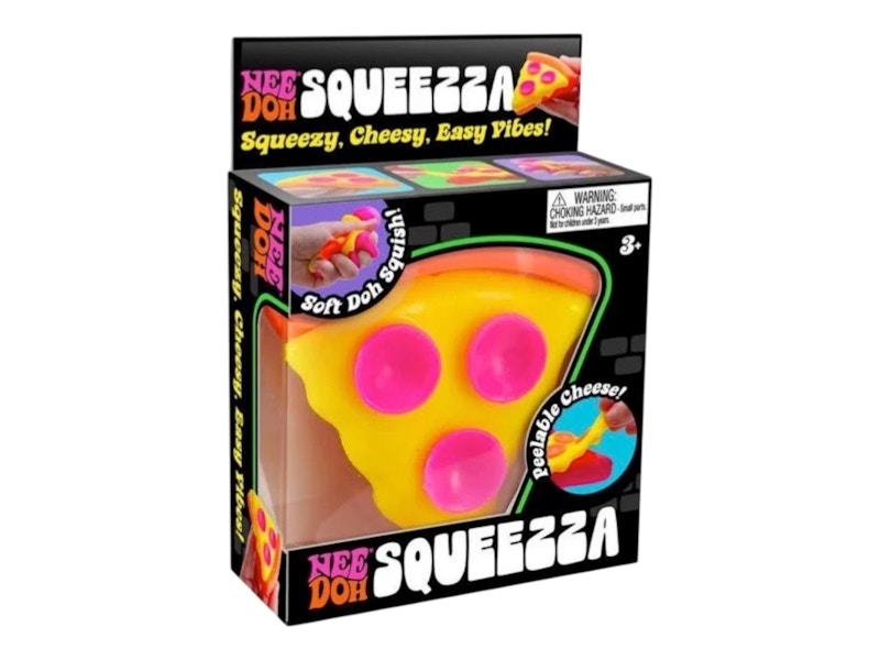 NeeDoh Squeeza Pizza Squishy Fidget Toy - US