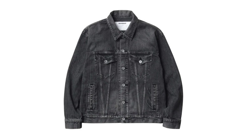 Neighborhood Denim Type-4 Jacket Black Men's - FW25 - US