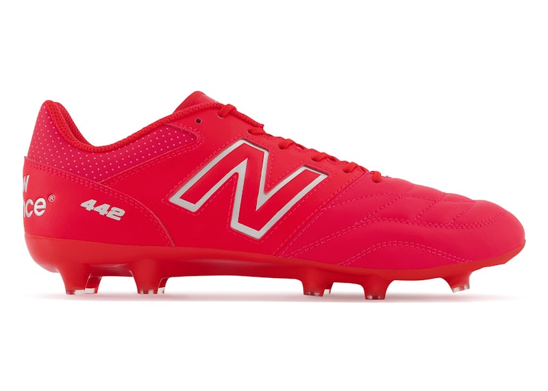 New Balance 442 v2 Team FG Red White Men's - MS42FRD2 - US
