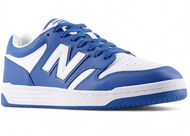 New Balance 480 White Royal Blue Men's - BB480LLG - US