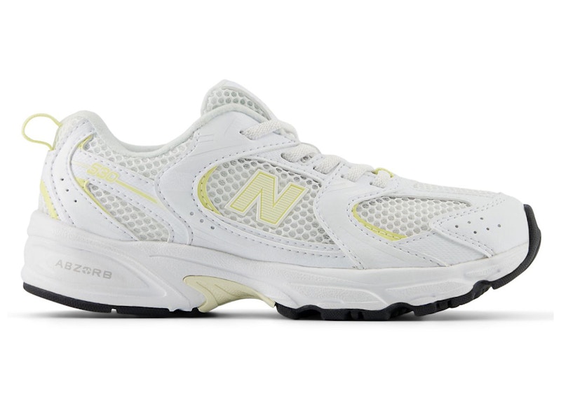 New Balance 530 Bungee Lace White Lemon (PS) - PZ530SK - KR