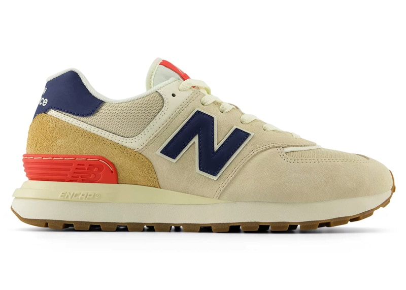 New Balance 574 Legacy Cream Navy Men's - U574LGNV - US