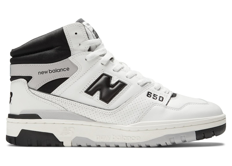 New Balance 650R White Black Grey Men's - BB650RCE - US
