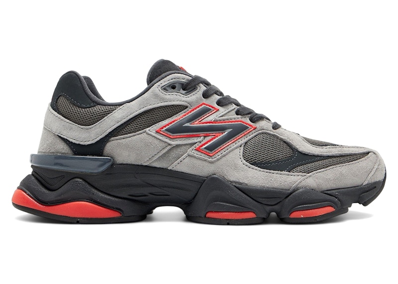 New Balance 9060 Grey Black Red JD Sports Exclusive Men's - U9060JBO - US