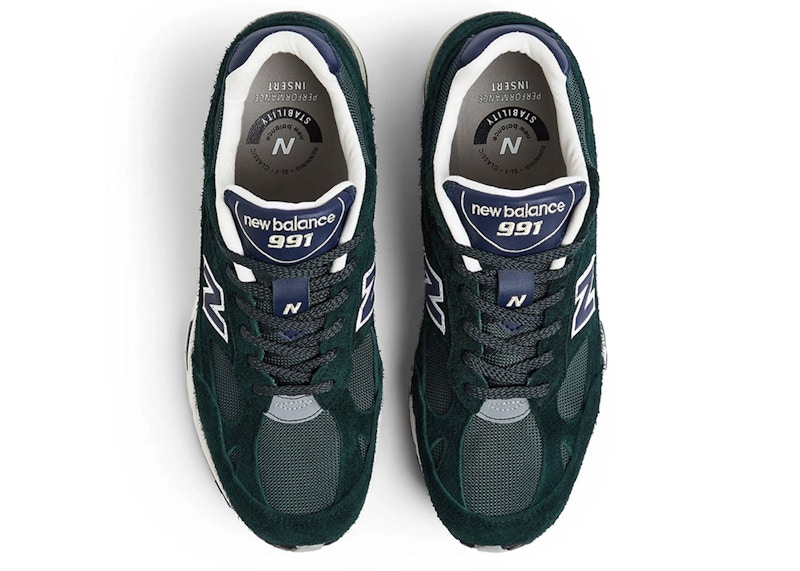 New Balance 991v1 MiUK Ponderosa Pine Men's - M991GGN - US