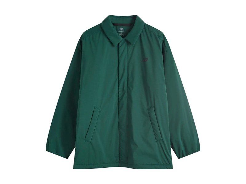 New Balance Coaches Jacket Nightwatch Green Men's - FW24 - US
