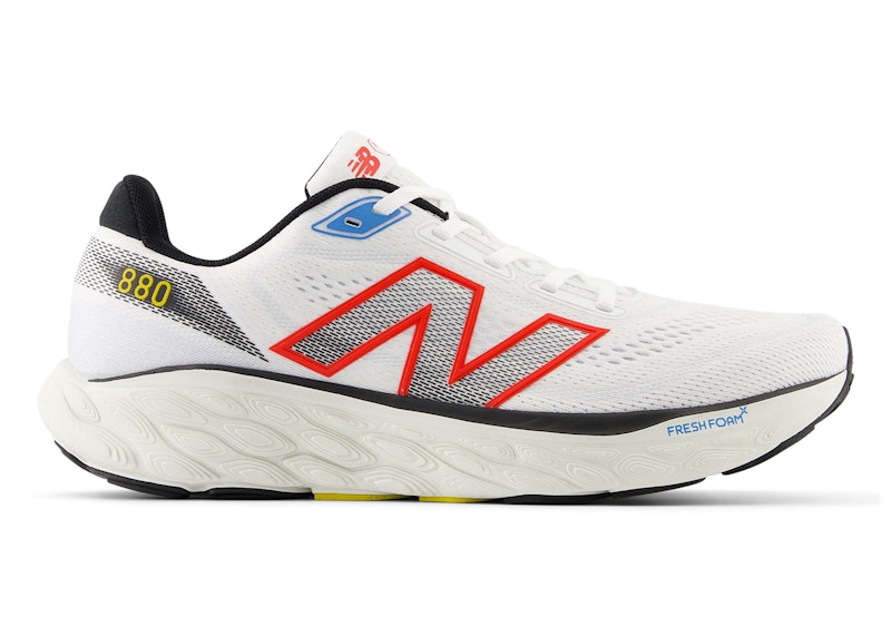 New Balance Fresh Foam X 860v13 White Neo Flame Black Men's - M880C14 - US