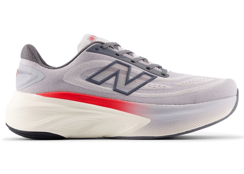 New Balance Fresh Foam More v6 Grey Matter True Red Castlerock Men's ...