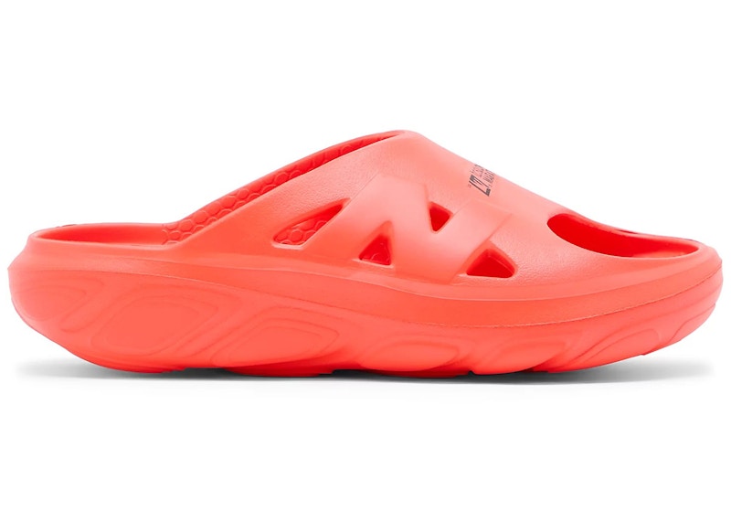 New Balance Fresh Foam RCVRY Slide Urgent Red Electric Sky Men's ...