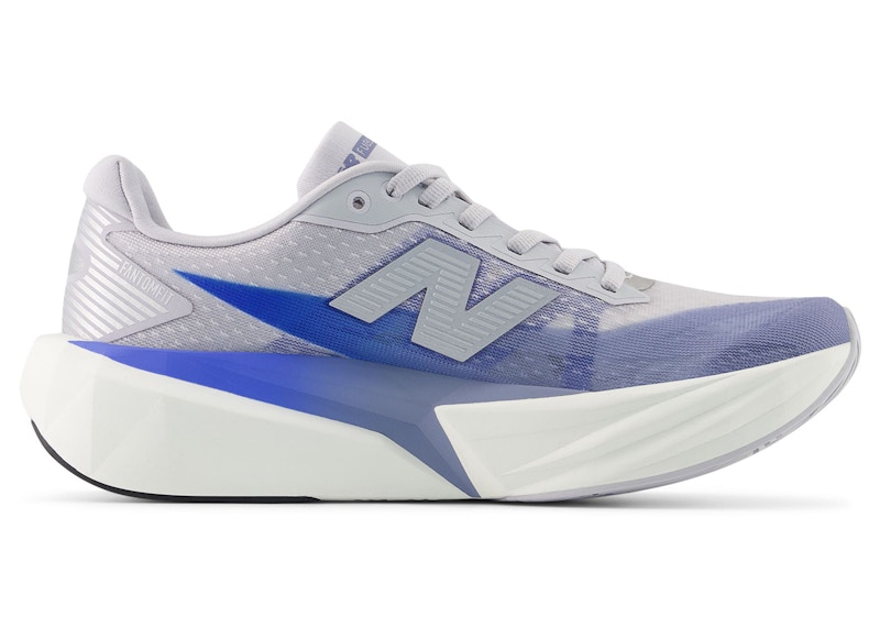 New Balance FuelCell Rebel v5 Pearl Grey Dusk Shower Blue Bird (Women's ...