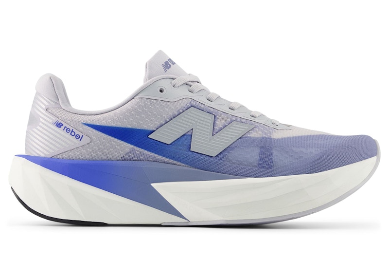 New Balance FuelCell Rebel v5 Pearl Grey Dusk Shower Blue Bird Men's ...