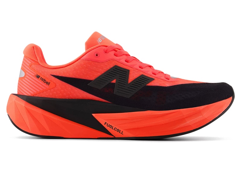 New Balance FuelCell Rebel v5 Urgent Red Black Men's - MFCXLA5 - US