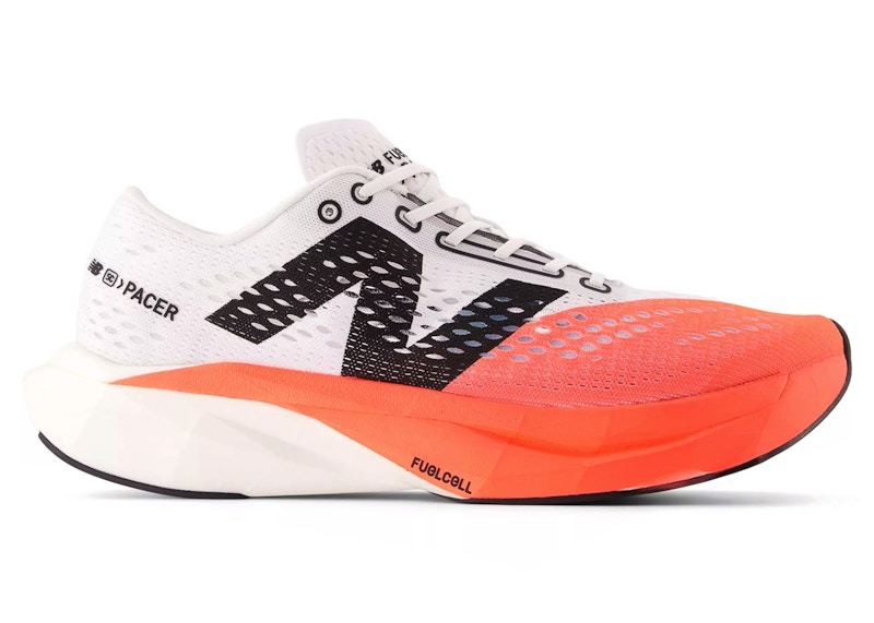 New Balance FuelCell SuperComp Pacer v2 Urgent Red White Black Men's ...
