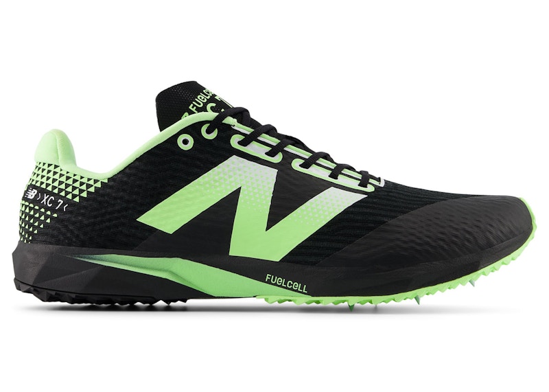 New Balance FuelCell XC7 v5 Black Mint Flash White Men's - UXCS7CB5 - US