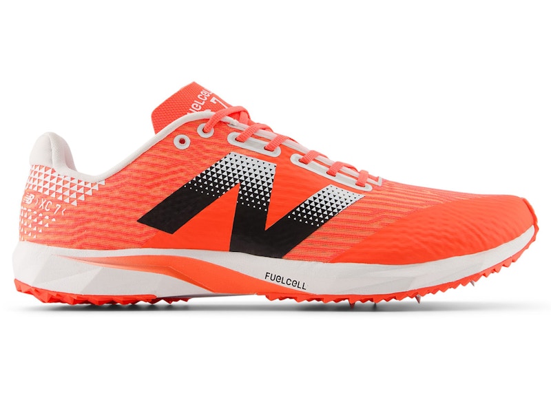 New Balance FuelCell XC7 v5 Urgent Red Black White Men's - UXCS7CU5 - US