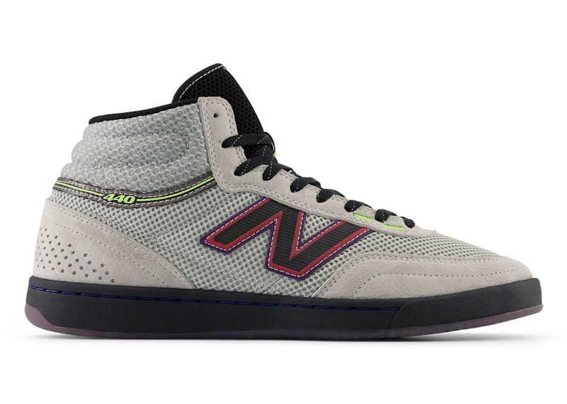 New Balance Numeric 440 High v2 Grey Purple Men's Trainers - NM440HJ2 - GB