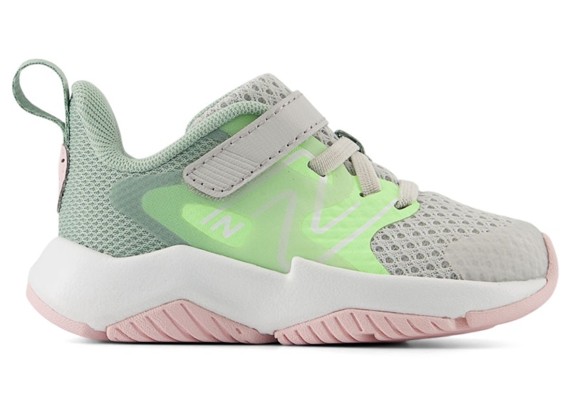 New Balance Rave Run v2 Bungee Lace Grey Matter Mint Flash Mosaic Green ...