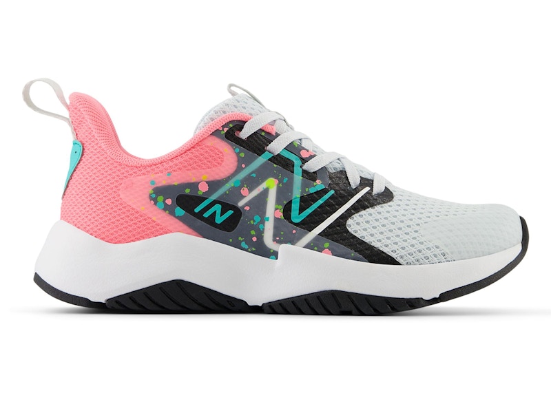 New Balance Rave Run v2 Quartz Grey Ultra Pink Cyber Jade (PS ...