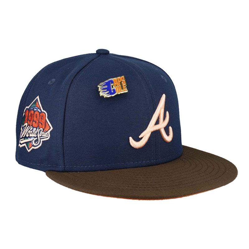 New Era Atlanta Braves Capsule Navy Nitro 1999 World Series 59Fifty ...